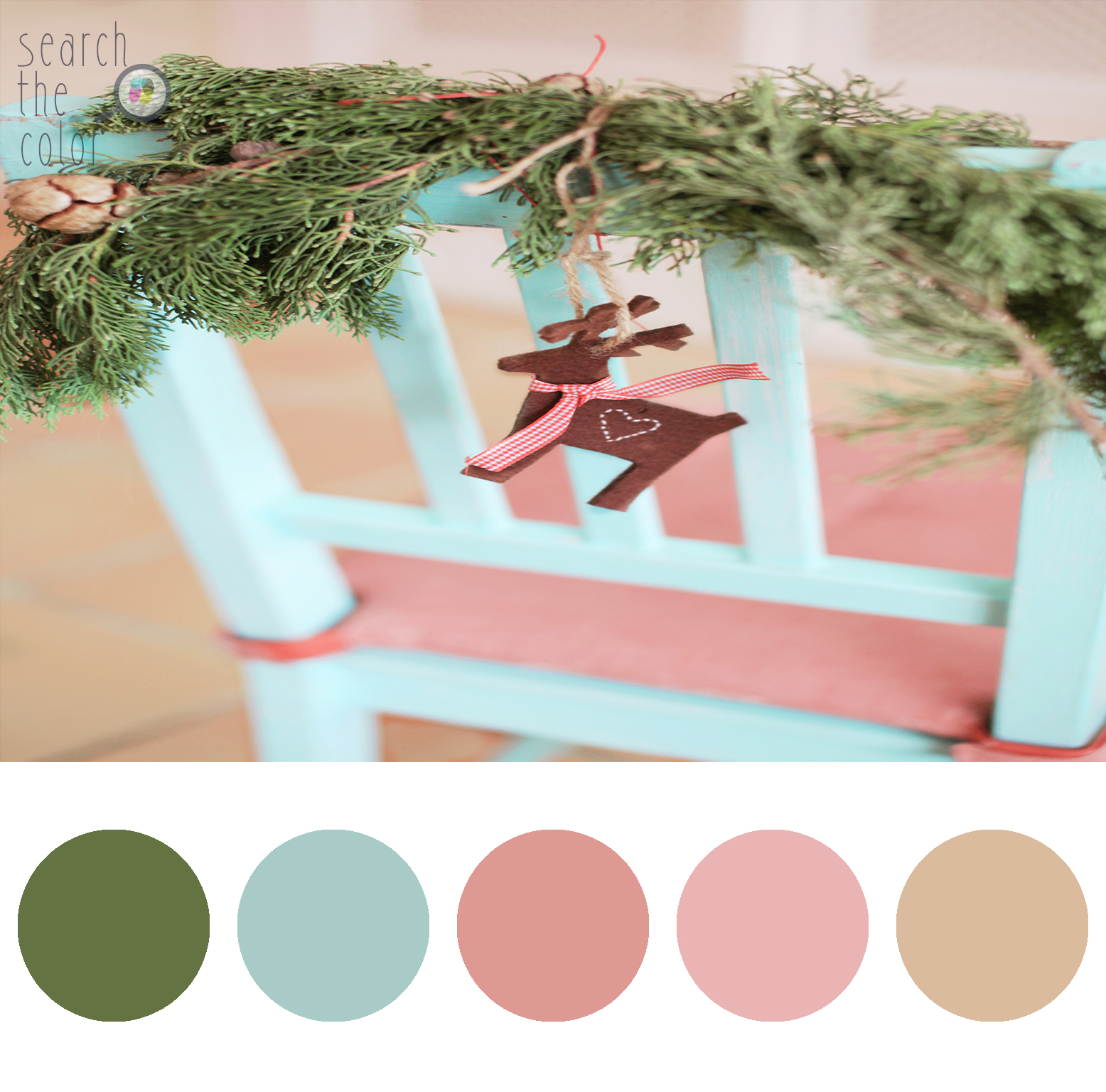 Pink Reindeer - Search the Color