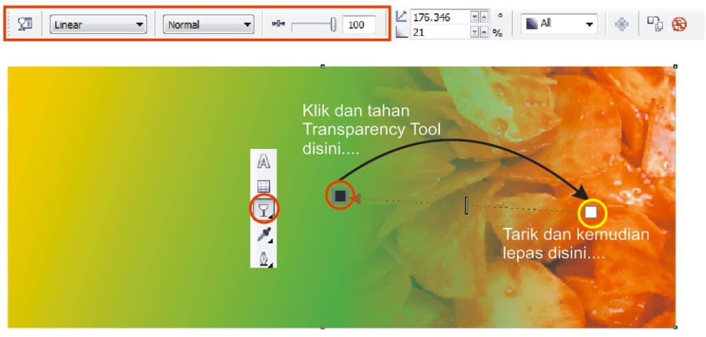 Fungsi dan Cara Menggunakan Interactive Transparency Tool pada ...
