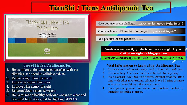 TianShi /Tiens Products and their uses: +233245703180 whatsapp ...