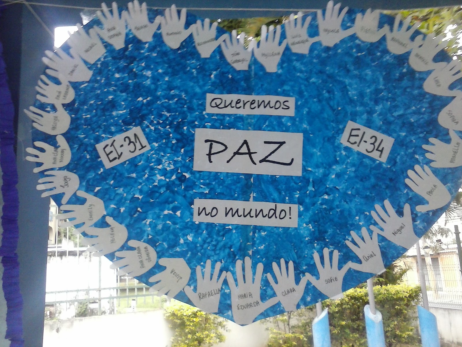 Creche Municipal Recanto Feliz: Dia Mundial da Paz