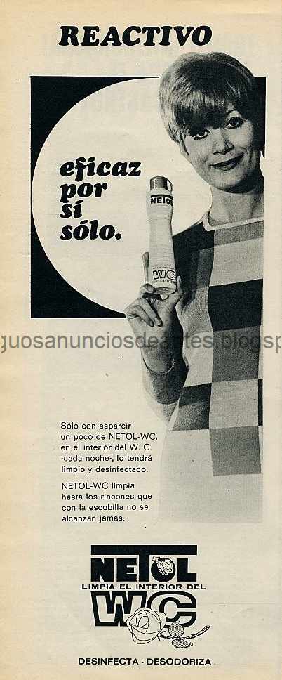 Antiguos anuncios de antes: Netol (producto limpieza) (12 anuncios)