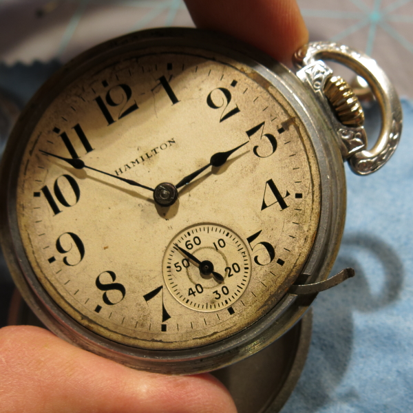 Vintage Hamilton Watch Restoration: 1902 925 Pocket Watch