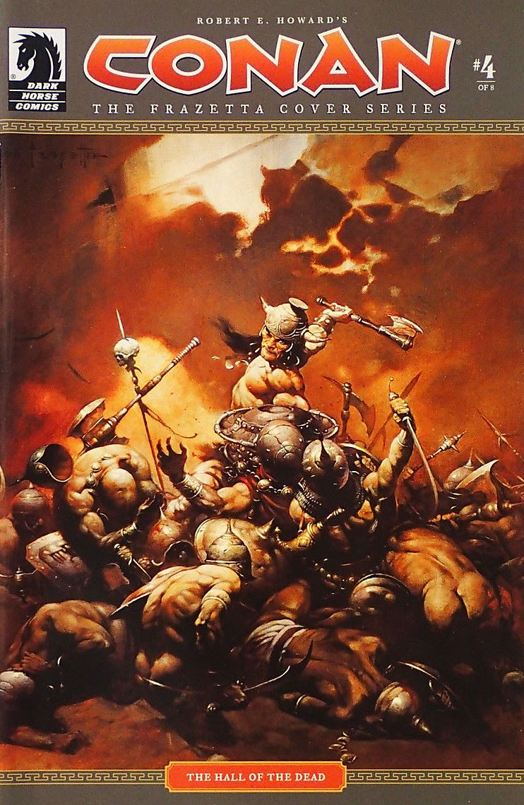 Cap'n's Comics: Conan The Destroyer Cover by Frank Frazetta