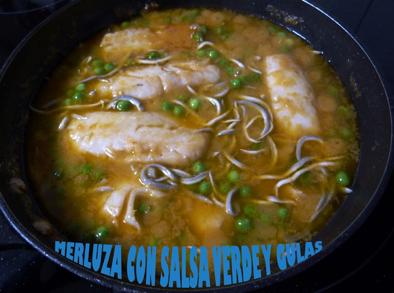 MERLUZA CON GULAS