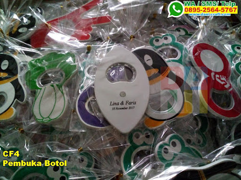 Pembuka Botol Tempelan Kulkas Souvenir | Souvenir Pernikahan