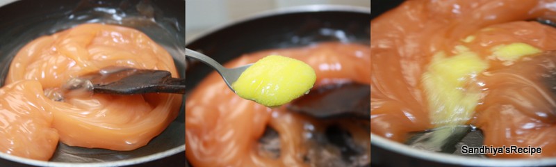 Sandhiya's Cookbook: Bombay Karachi Halwa | Corn flour halwa | Diwali ...