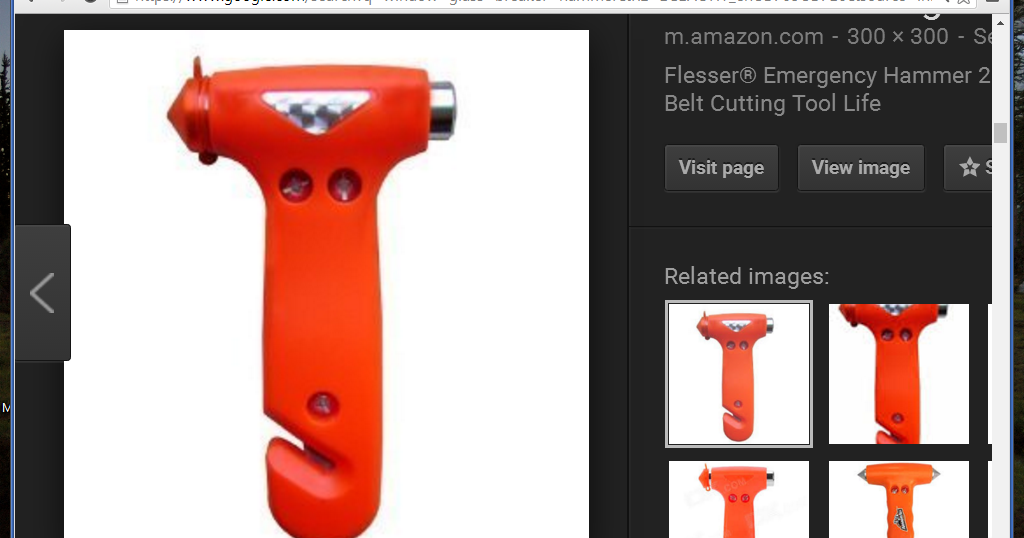 Redneck Preparedness: Car Window Hammer - May Idea of the Month