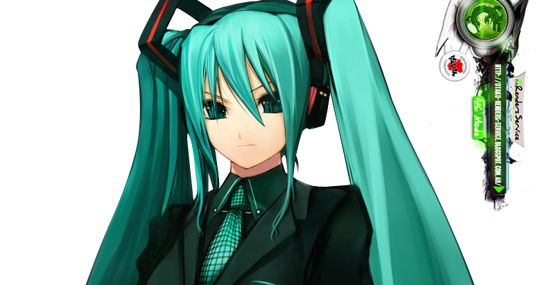 Vocaloid:Hatsune Miku Kakoiii Badass Render | ORS Anime Renders