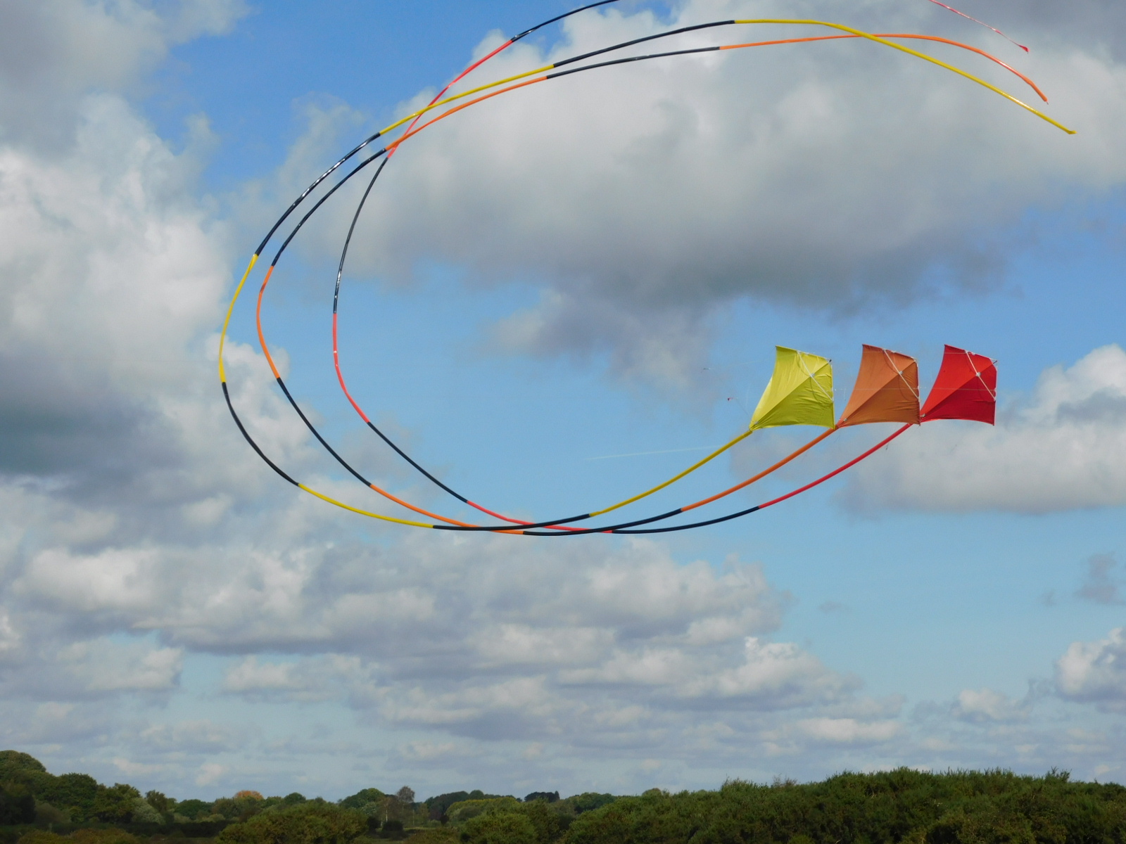 Peter Powell kites collection: Mk II 3-stack