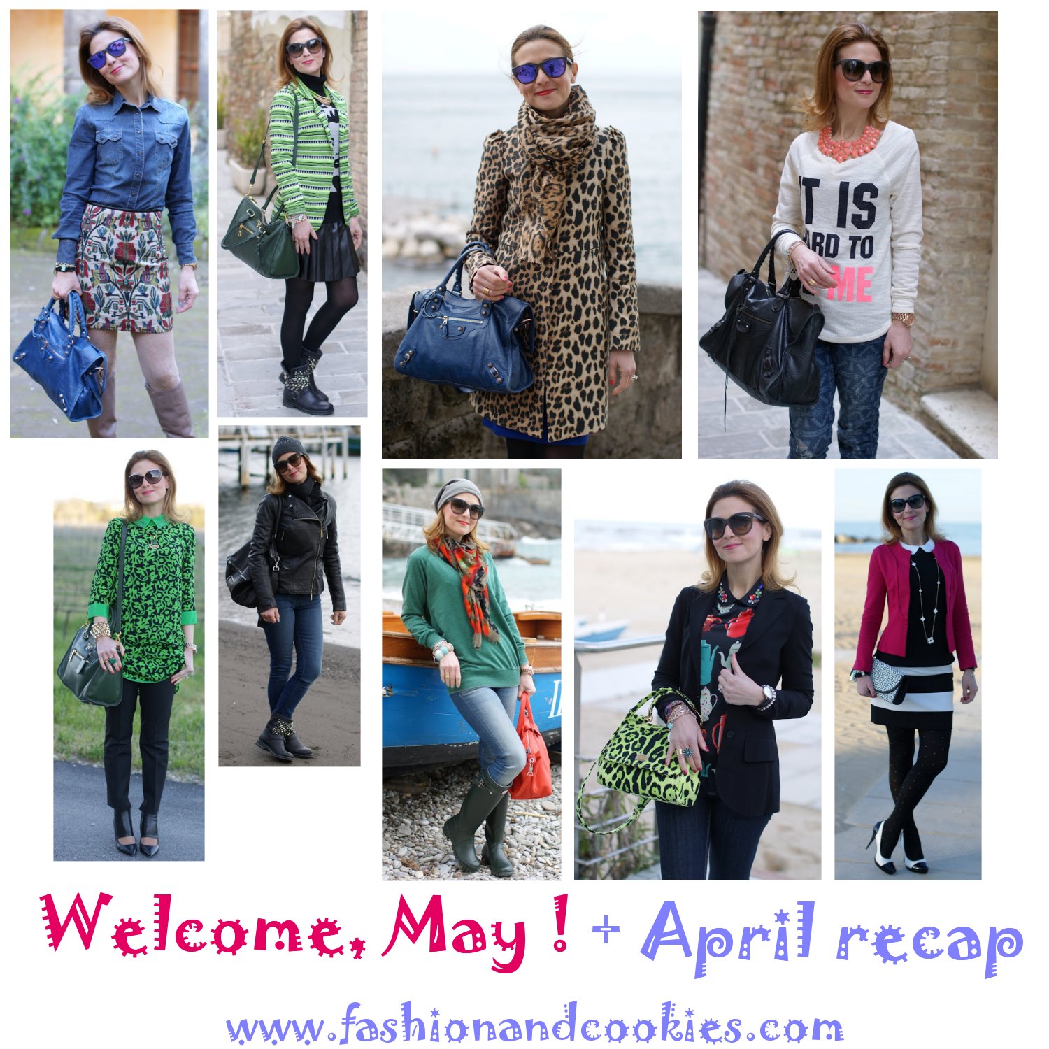 Welcome, May ! And...April outfits recap ! | Fashion and Cookies ...