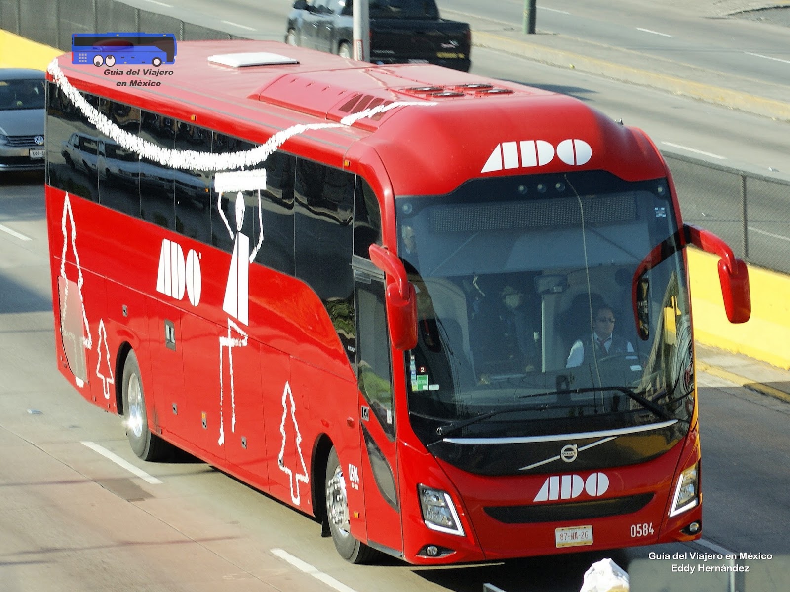 Líneas con el Volvo 9800