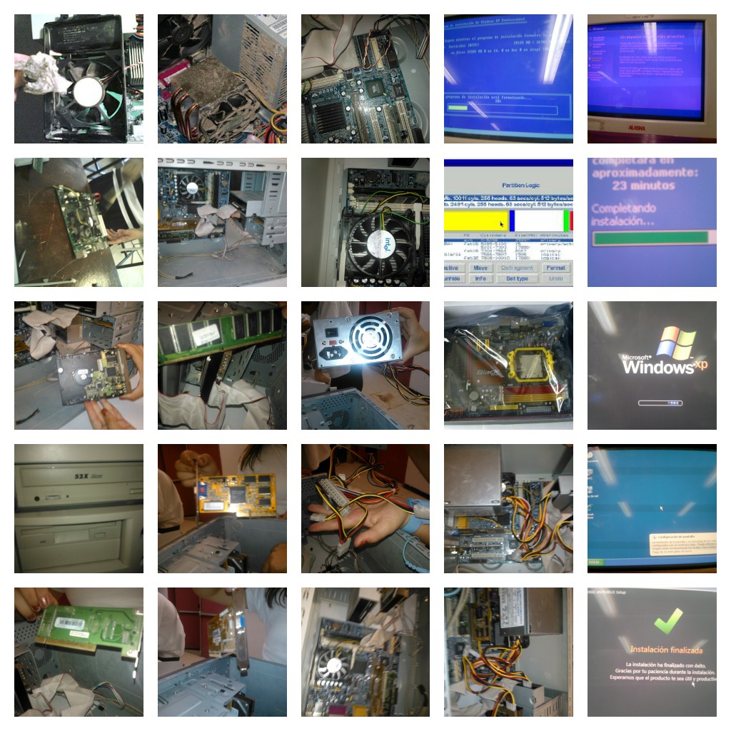 MANTENIMIENTO Y ENSAMBLE DEL EQUIPO DE CÓMPUTO