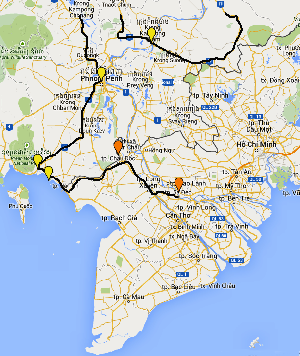 Le voyage de mes 60 ans: Chau Doc - Vietnam