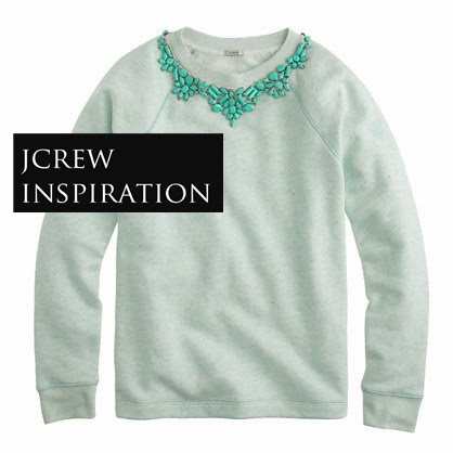 The Crafty Novice: DIY: Embellished Sweatshirt