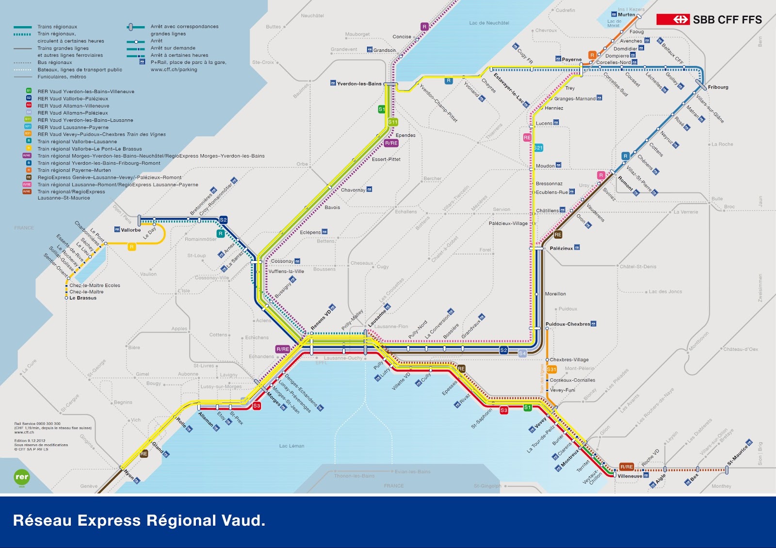 Visite de la suisse: Test de la nouvelle version du réseau REV - 8 ...