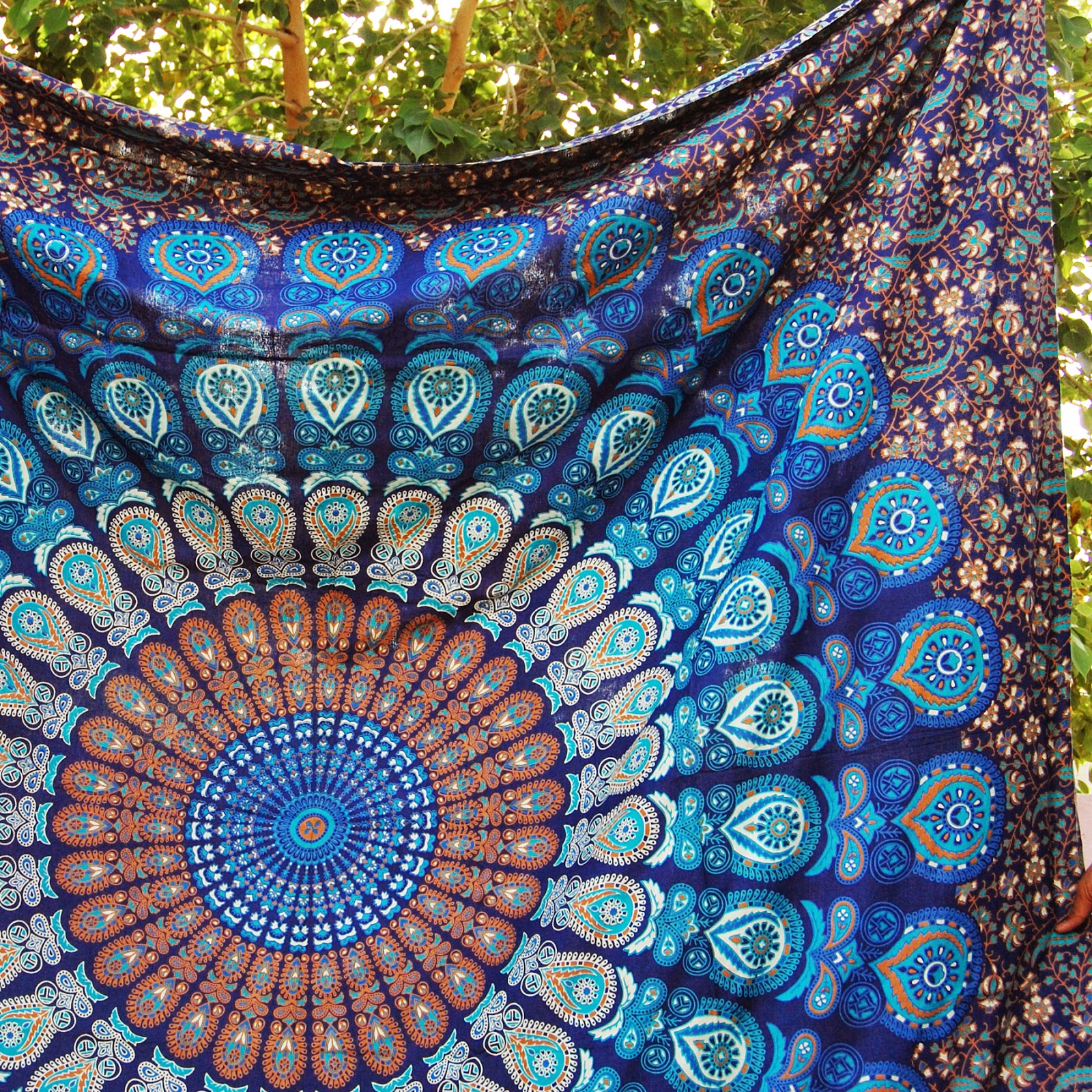 Hippie Tapestries, Mandala Tapestries, Queen Boho Tapestries, Wall ...