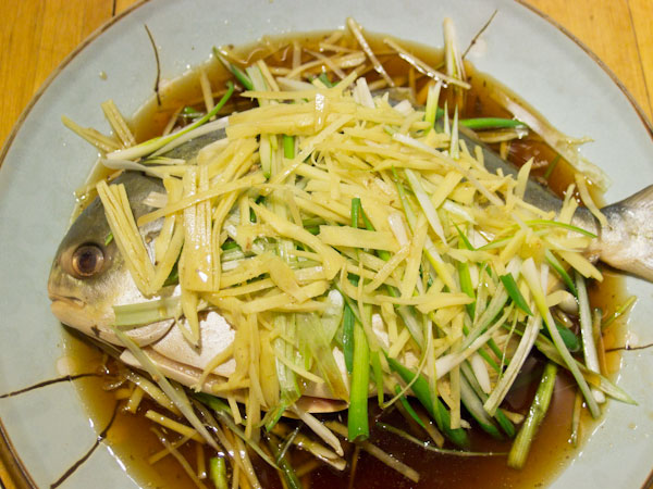 Rice Kingdom.: Steamed Pompano Fish With Soy Sauce