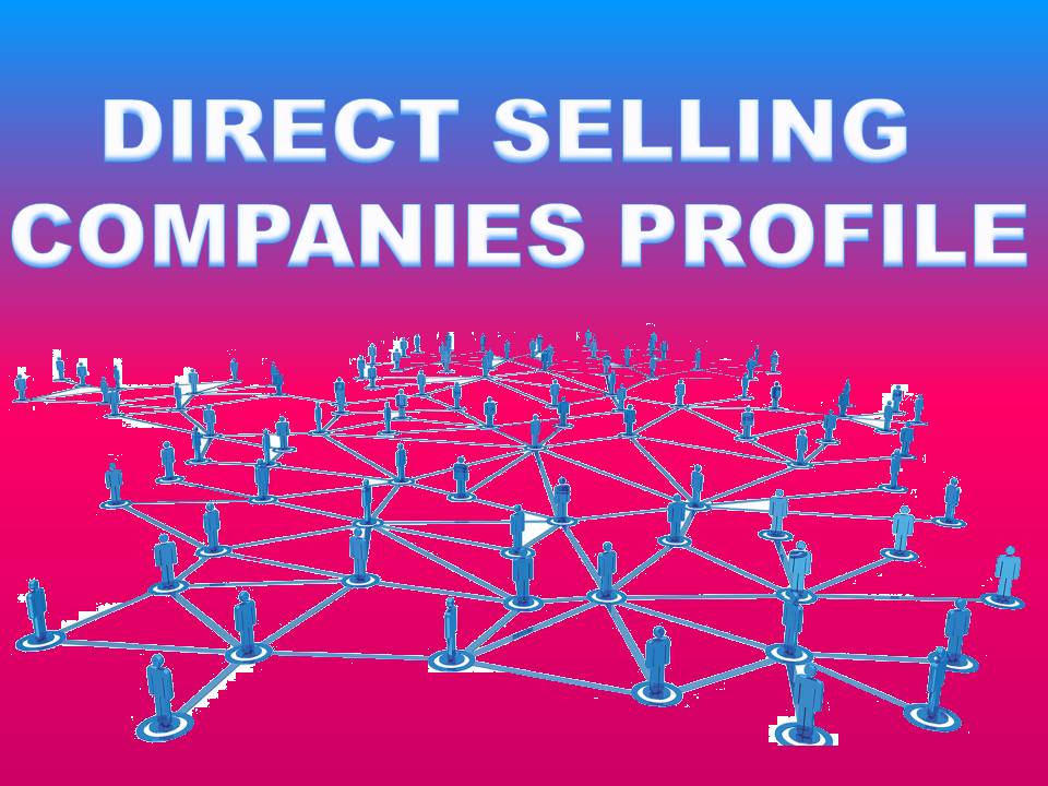 PROFILE OF DIRECT SELLING COMPANIES (DSN) - Inspiring India