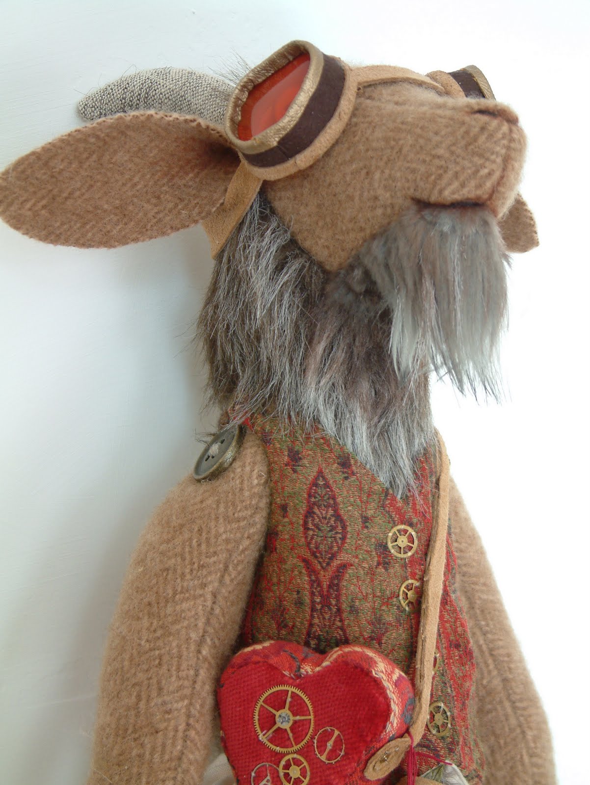 The Raggy Rat ...: plush-team steampunk challenge piece ...