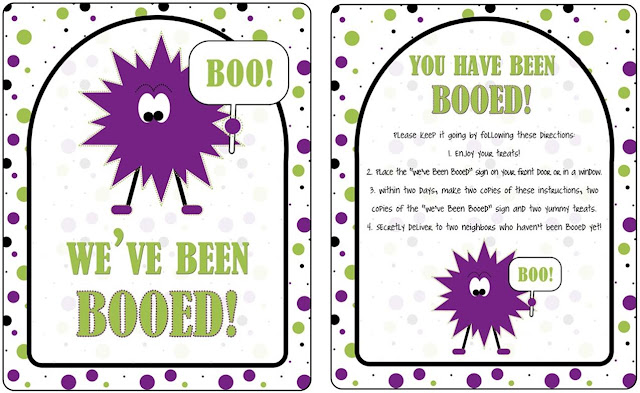 It's Written on the Wall: {16 Versions} You've Been BOOed! Fun Treats ...