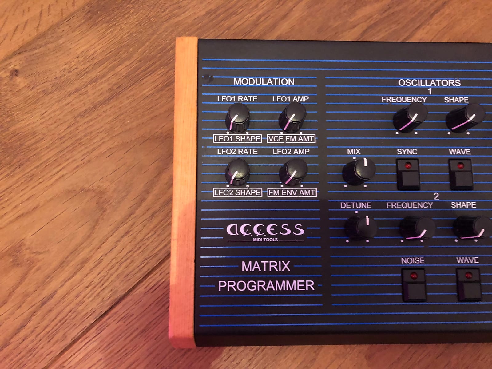 MATRIXSYNTH: Access Matrix Programmer for Oberheim Matrix 1000 SN A19600386