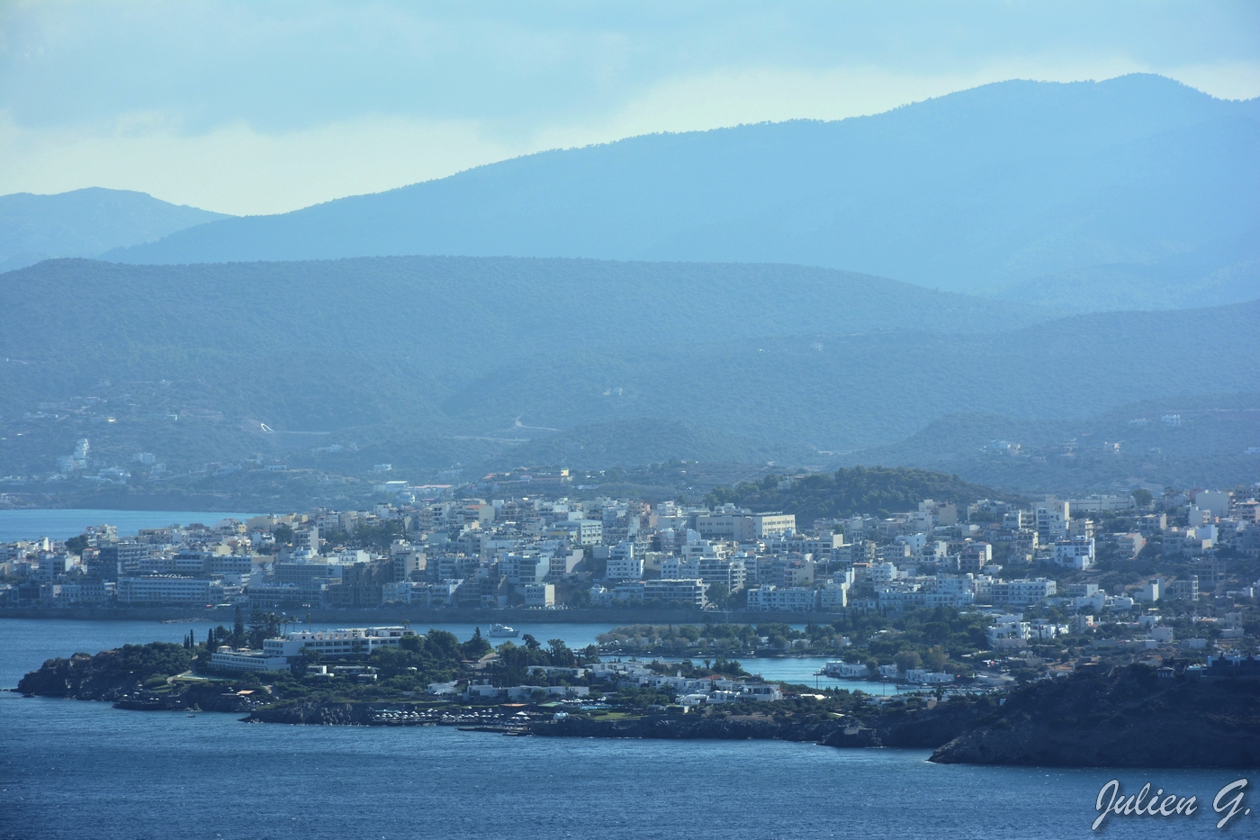 Coins du Monde: GRÈCE - Crète - Le lac Voulismeni d'Agios Nikolaos