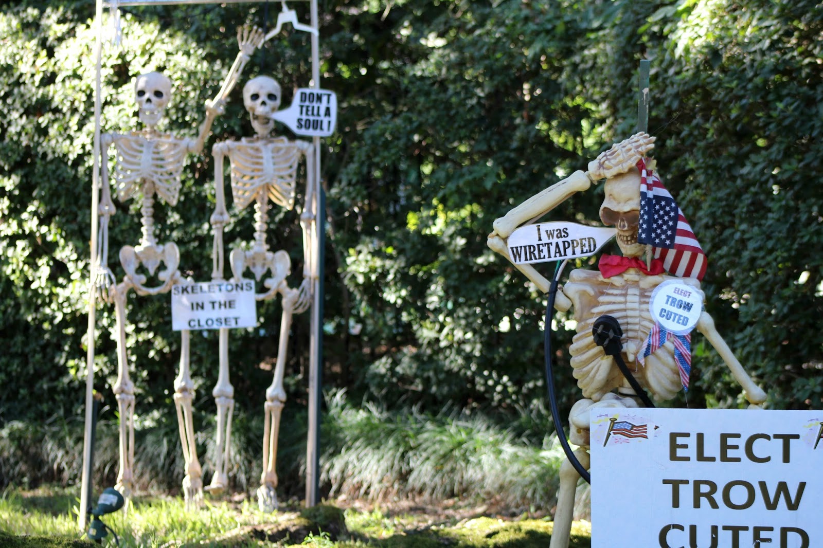 The Skeleton House: Halloween 2017 | A Very Sweet Blog