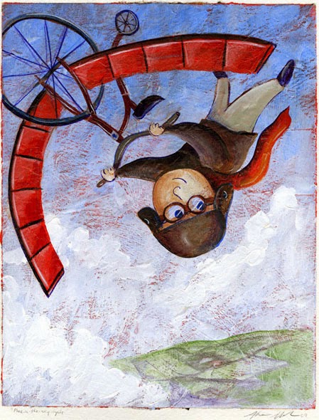 Pinzellades al món: Per volar: bicicletes amb ales / Para volar ...