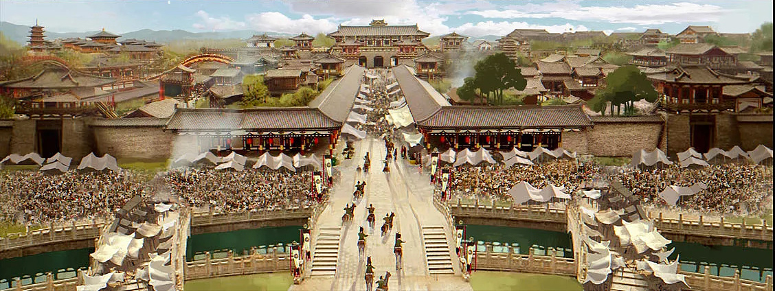 Chang An 长安, The City of Eternal Peace Part. 2 The Walls and Avenues of ...