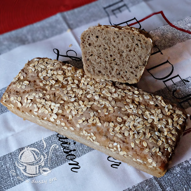 CO MI W DUSZY GRA: CHLEB ŻYTNI- PEŁNOZIARNISTY NA ZAKWASIE