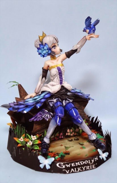 Odin Sphere - Valkyrie Gwendolyn Papercraft | Papercraft Paradise ...