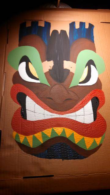 One Momma Saving Money: #DIY Tiki costume #halloween