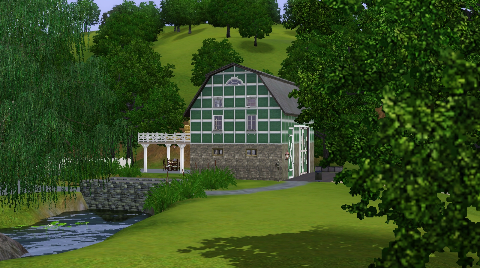 Sims 3 Houses by JefV: Goth Manor