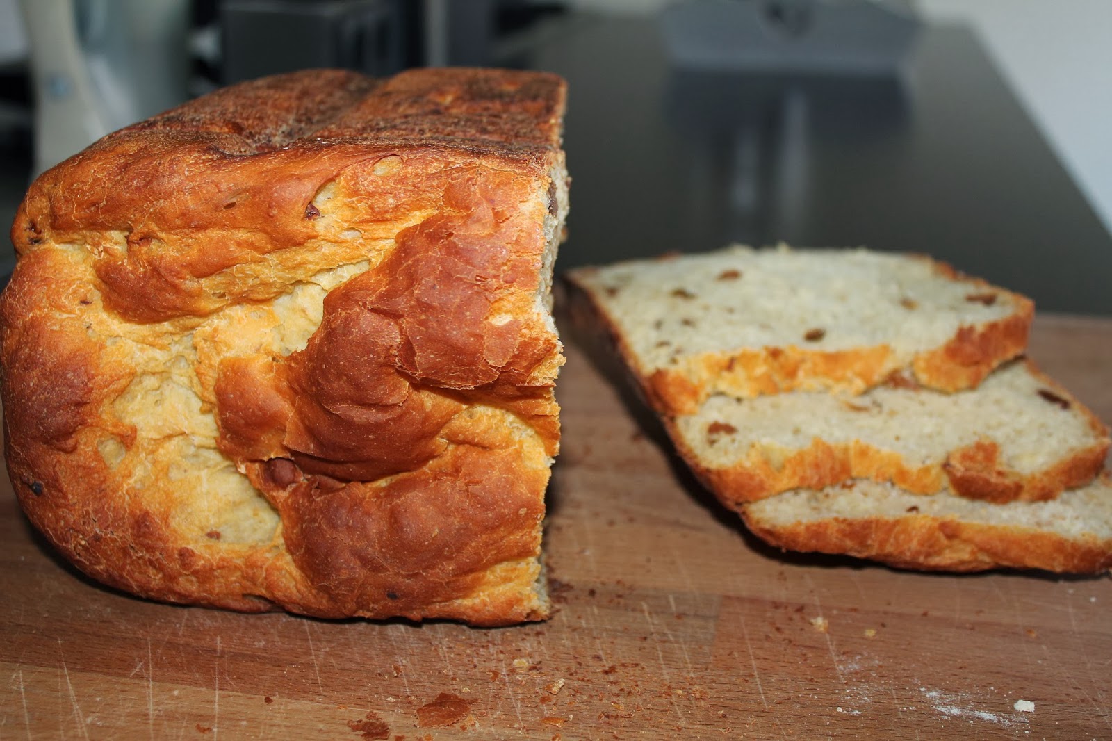 jonnie@home: Heerlijk Kwarkbrood uit de broodbakmachine!