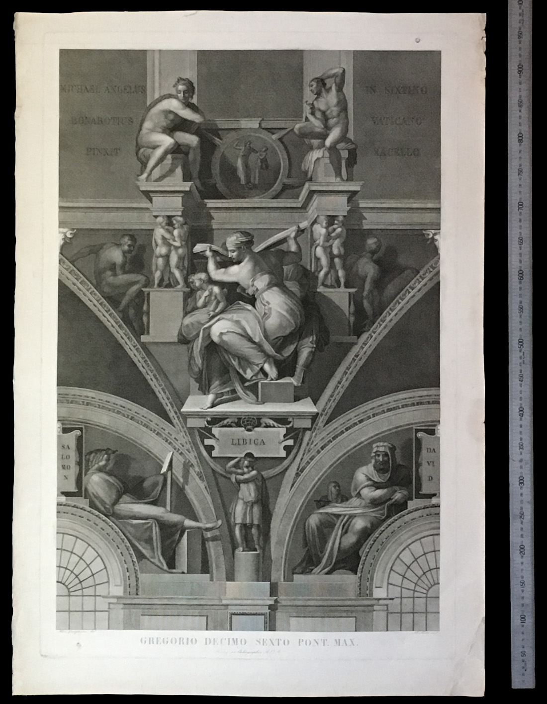 Prints and Principles: Luigi Fabri’s huge etching of Michelangelo’s ...