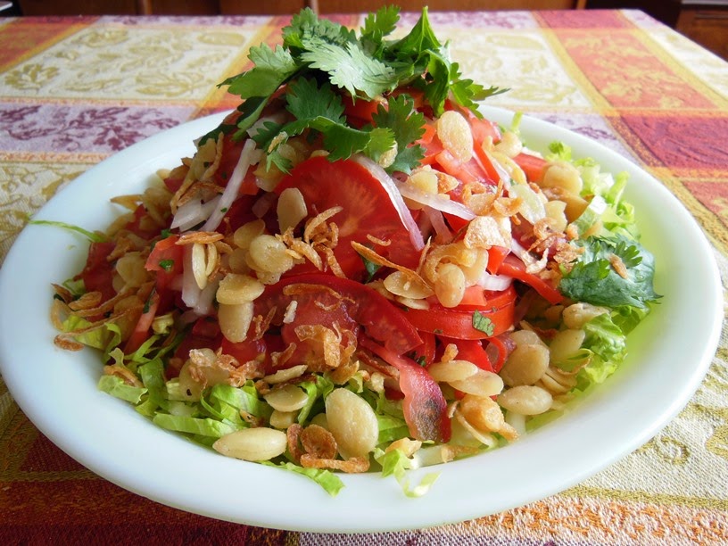 Chumkie's Kitchen : Burmese Tomato Salad - Kha Yan Chin Thee Thoke