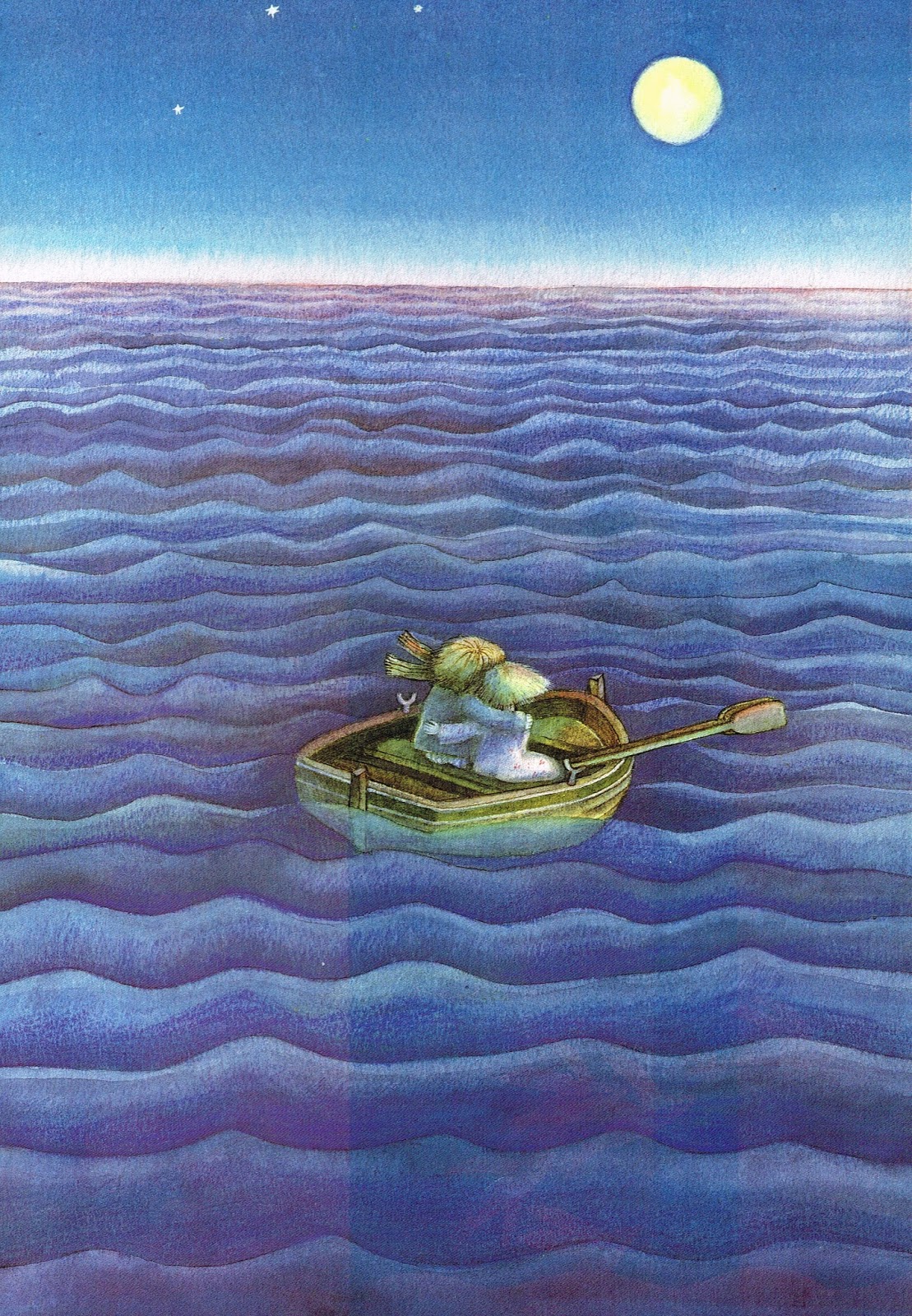 children's book illustrations: Moodie, Fiona; A mermaid's tale/Ein ...