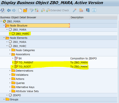 SAP ABAP Central: BOPF Creation Using CDS Views & ODATA Publish