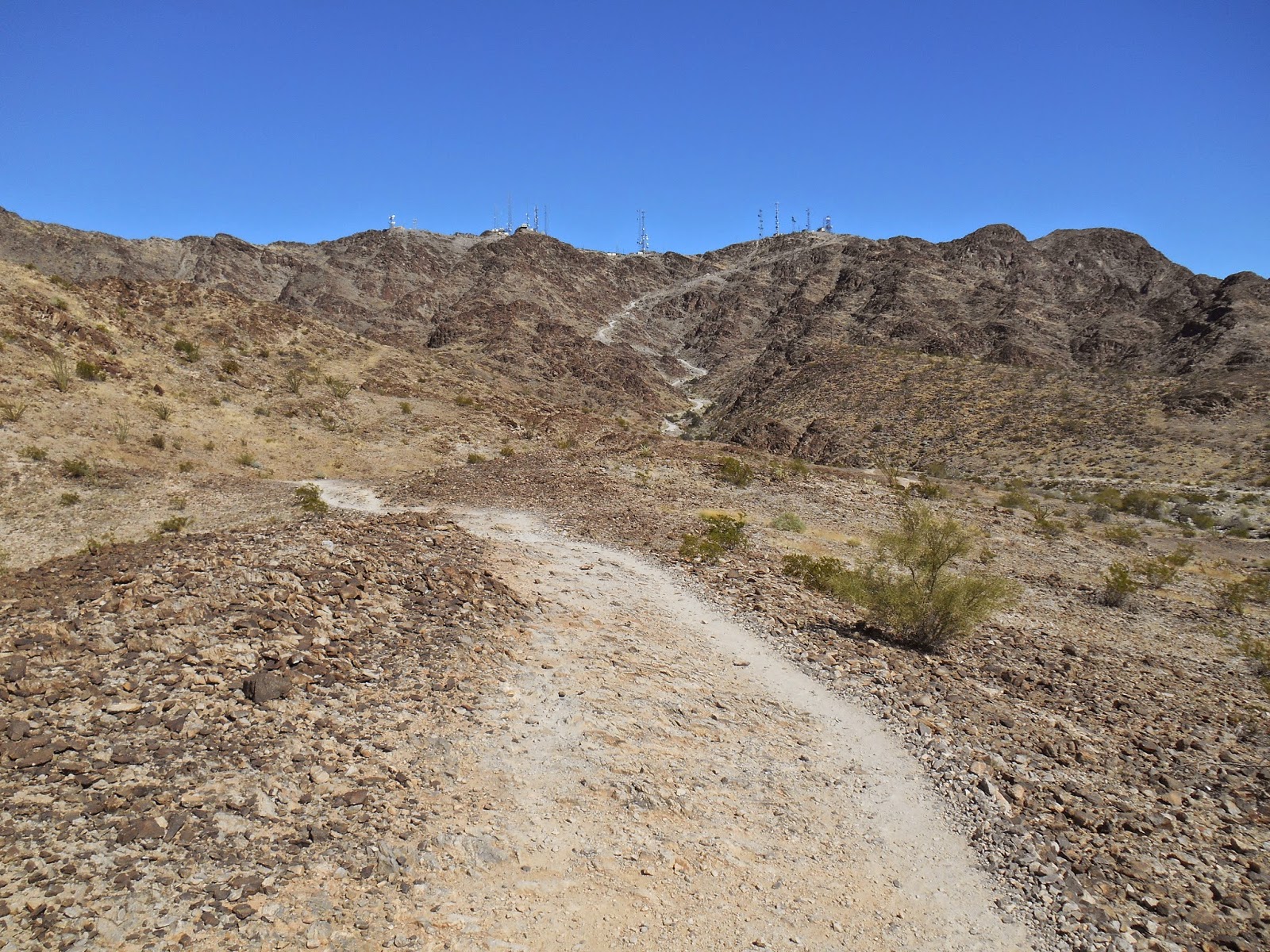 Bob & Sharon'sTravel Adventures: Telegraph Pass - 02/17/15 - Yuma, AZ
