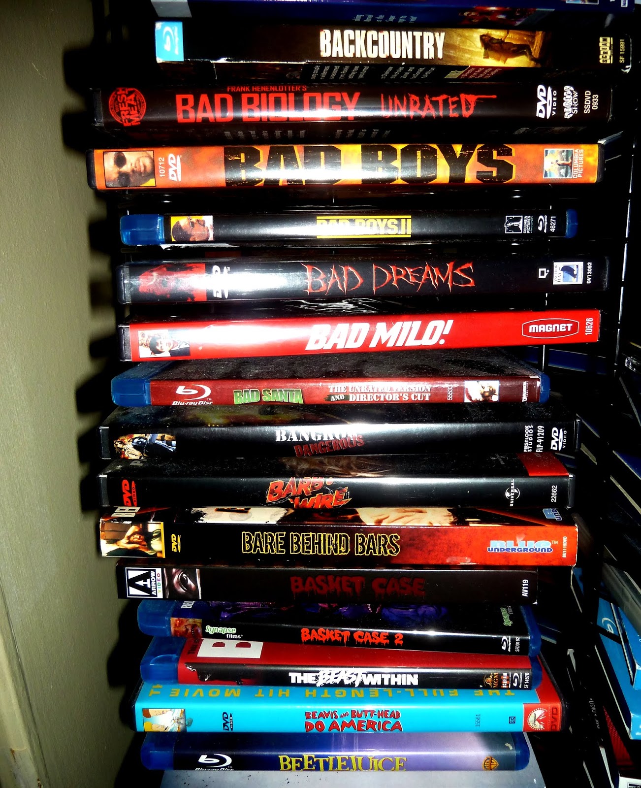 (Video) My Blu-ray & DVD Collection Part 2: The Letters B-E ~ Words ...