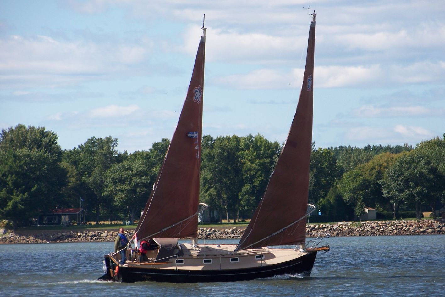 bateau du québec : Freedom Cat Ketch