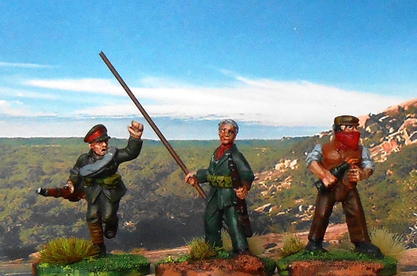 ANYTHING BUT A ONE!: More 28mm Empress miniatures SCW figures (VBCW)