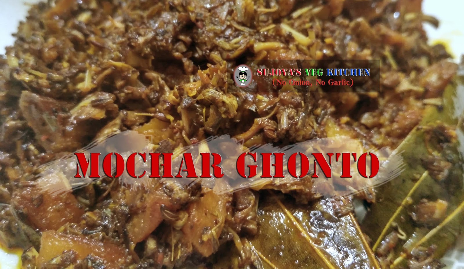 Mochar Ghonto Bengali Recipe - Kele Ke Phool Ki Sabzi - Banana Blossom ...