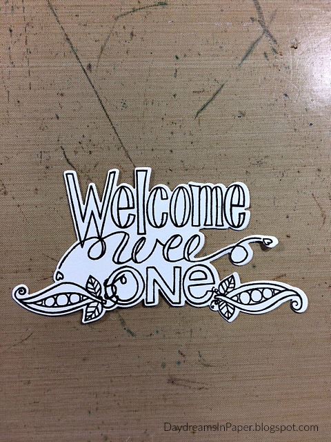 Welcome Wee One - Tammy Tutterow Designs - Daydreams In Paper
