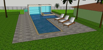 Projetos de Piscinas Raoni: Piscinas de raia