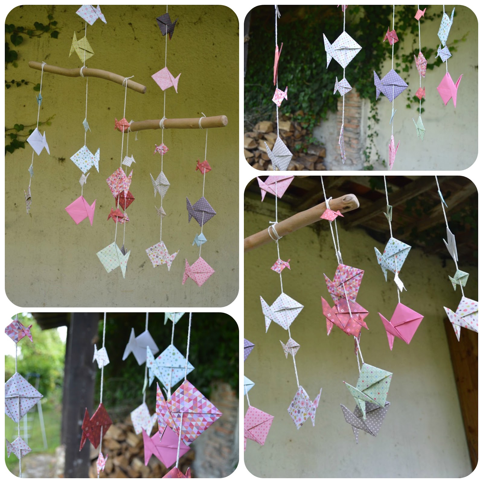 Peces de origami paso a paso - Elenarte