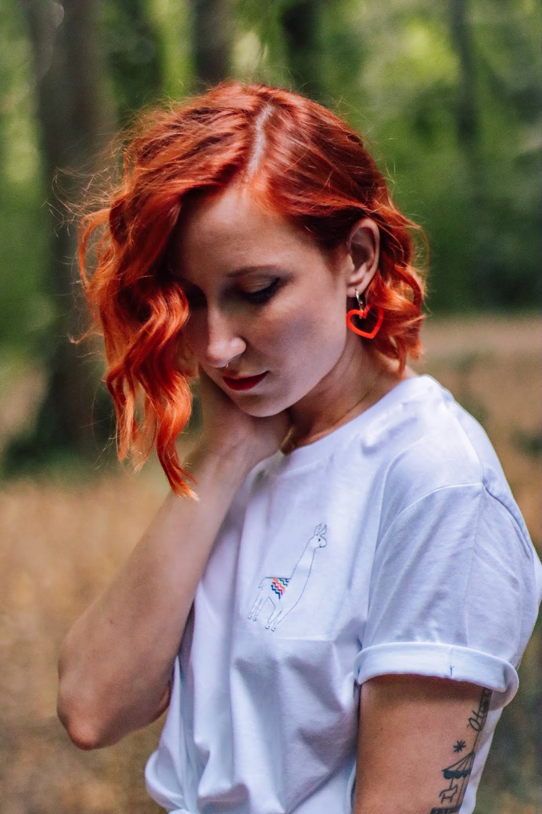 José & Palladium se promènent en forêt — Slanelle Style