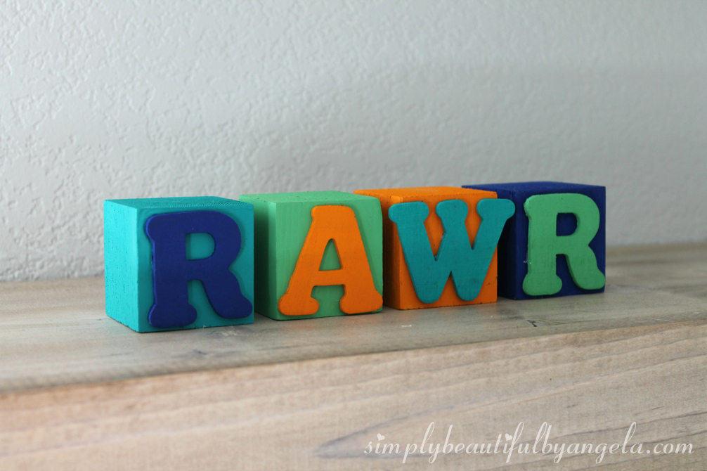 DIY Letter Blocks