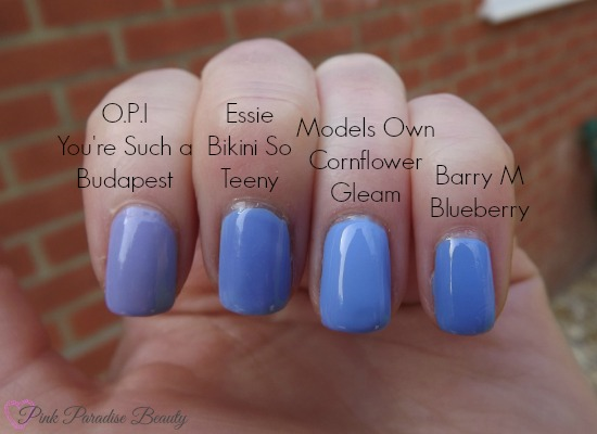 TREND | Cornflower/Periwinkle Nail Polish, Swatches and Comparison ...