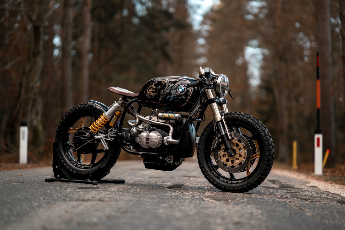 BMW R100 #28 "BLACK STALLION" - RocketGarage - Cafe Racer Magazine